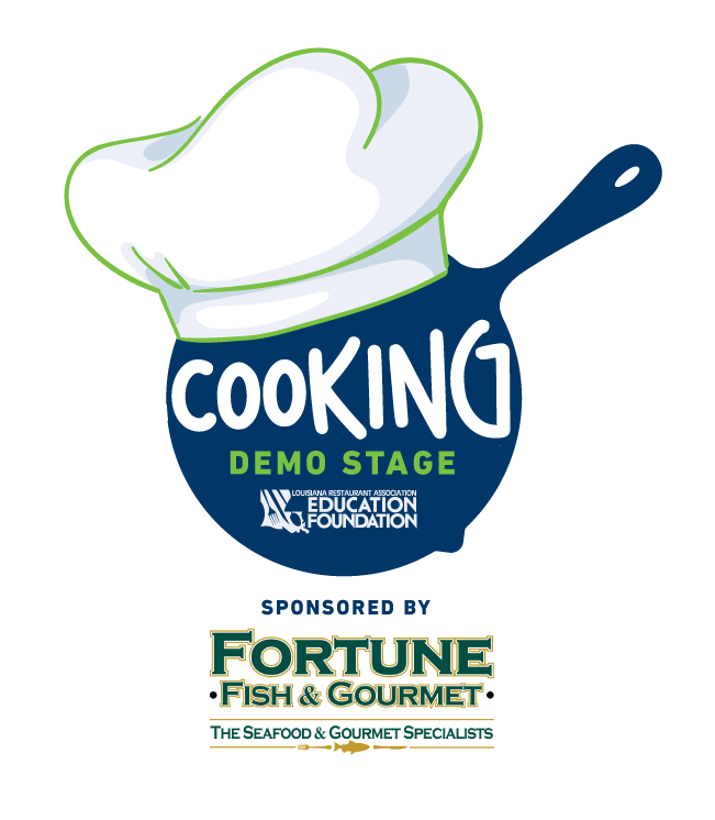 Cooking Demo Stage - Louisiana Restaurant Association