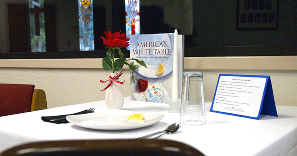 Honoring the Missing: America's White Tables and POW/MIA Recognition ...